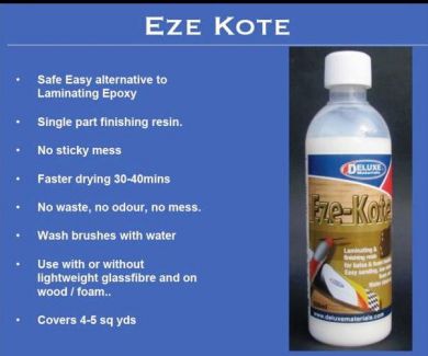 Anthony's Pete-N-Planes Deluxe Materials' Ezy-Kote Finishing Resin ...
